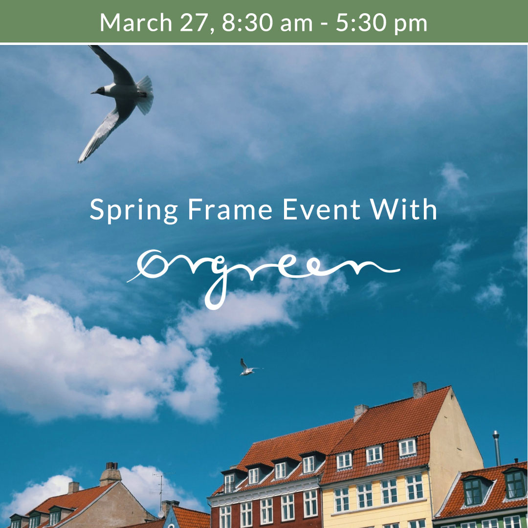Spring Pop-up Frame Event - Ørgreen - Asheville Optometrists & Eyewear ...